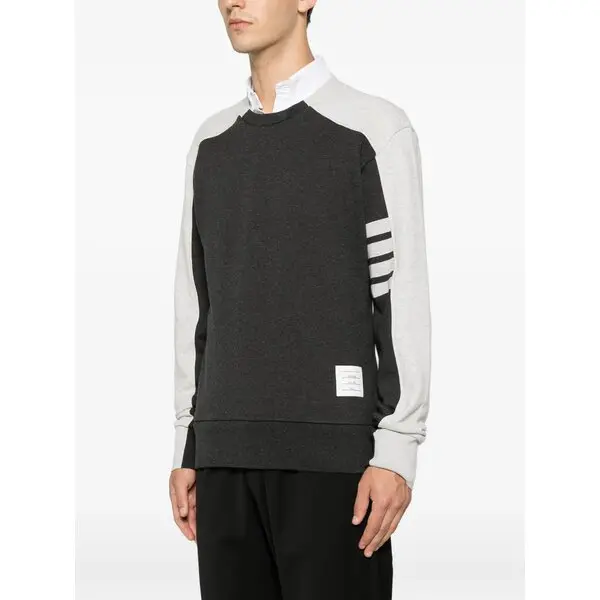 Thom Browne Grey Sweaters & Knitwear Sweatshirts