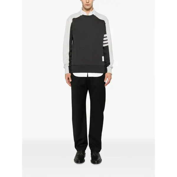 Thom Browne Grey Sweaters & Knitwear Sweatshirts