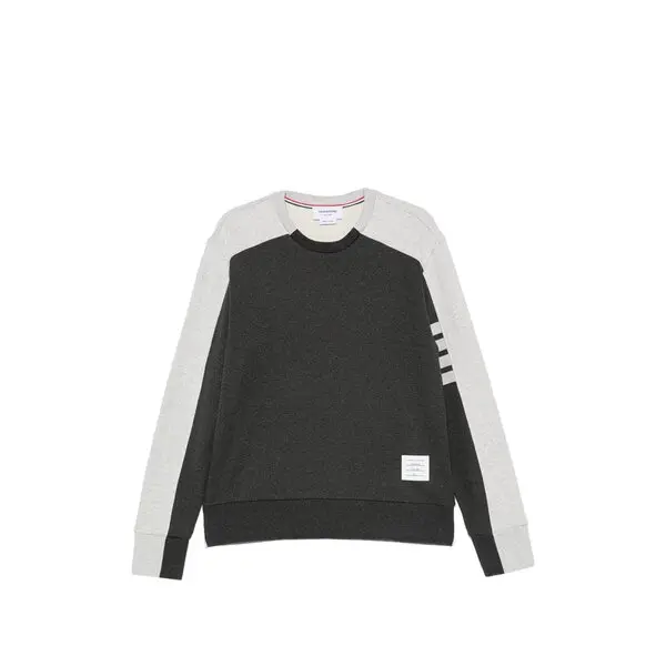 Thom Browne Grey Sweaters & Knitwear Sweatshirts - Gray