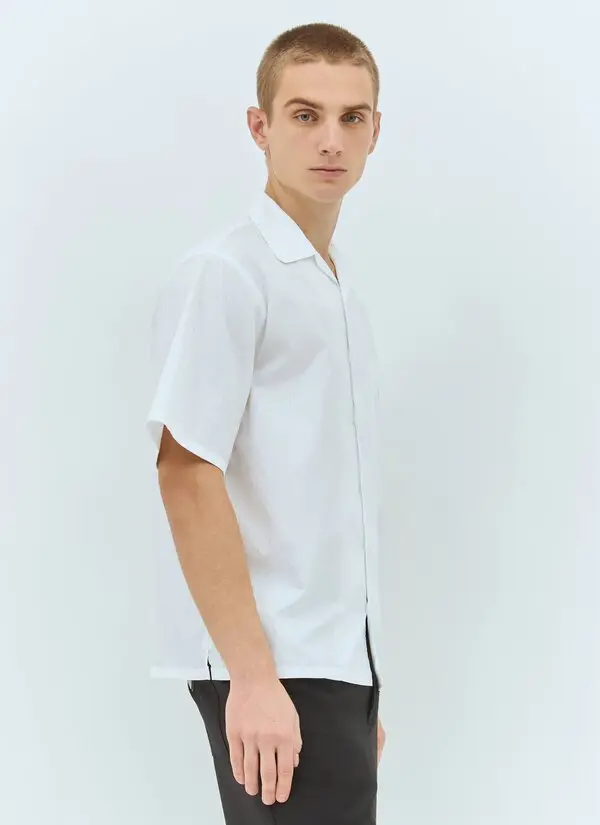 Prada Striped Short-sleeve Shirt