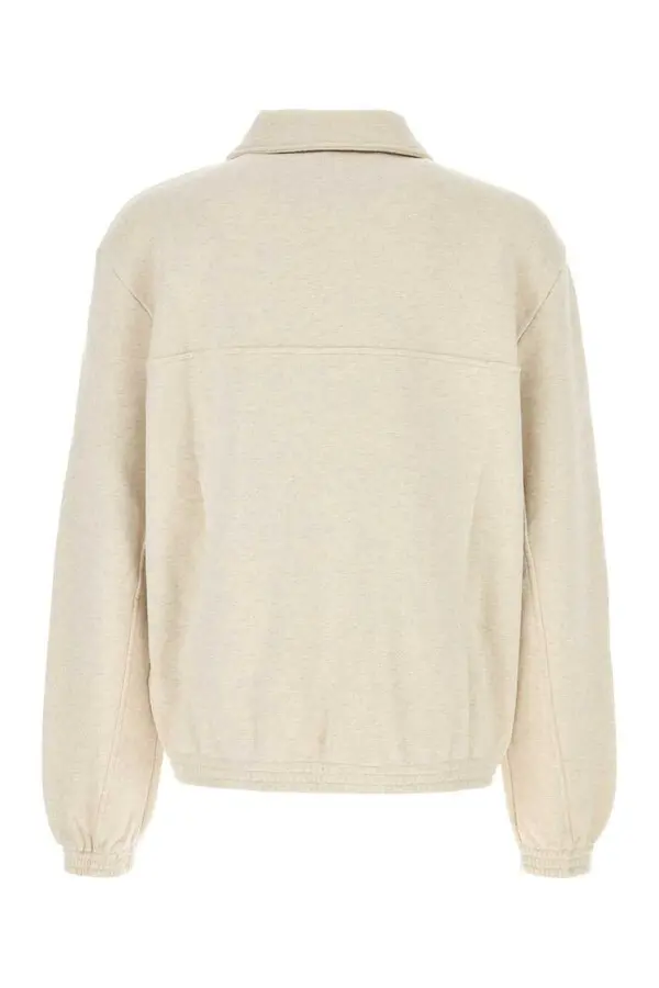 1989 STUDIO Melange Sand Cotton Sweatshirt