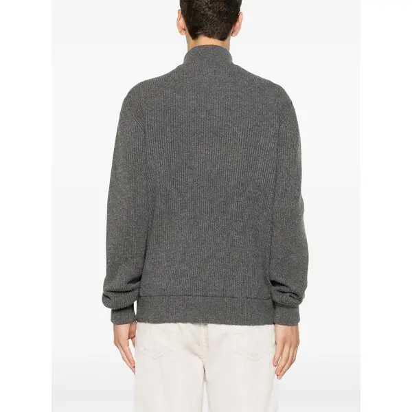 Brunello Cucinelli Grey Jackets Leather Jackets