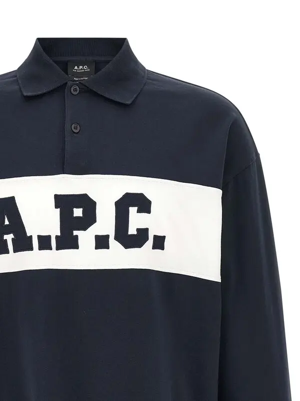 A.p.c. Alexis' Polo Shirt - Blue