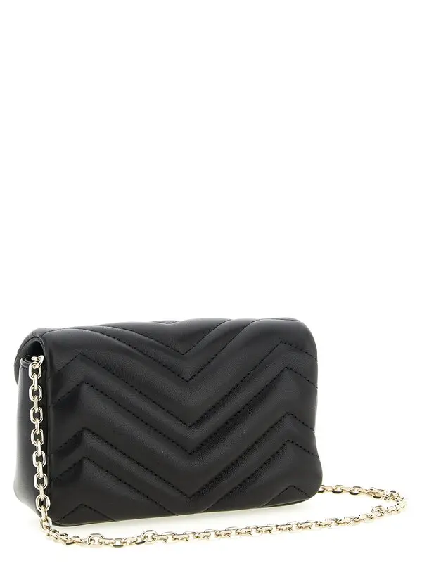 Gucci Gg Marmont' Mini Shoulder Bag - Black