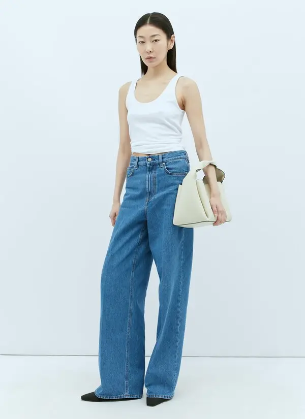 TOTEME Wide Leg Denim