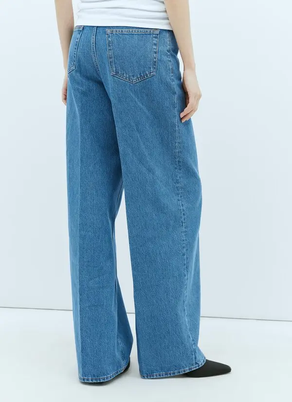 TOTEME Wide Leg Denim