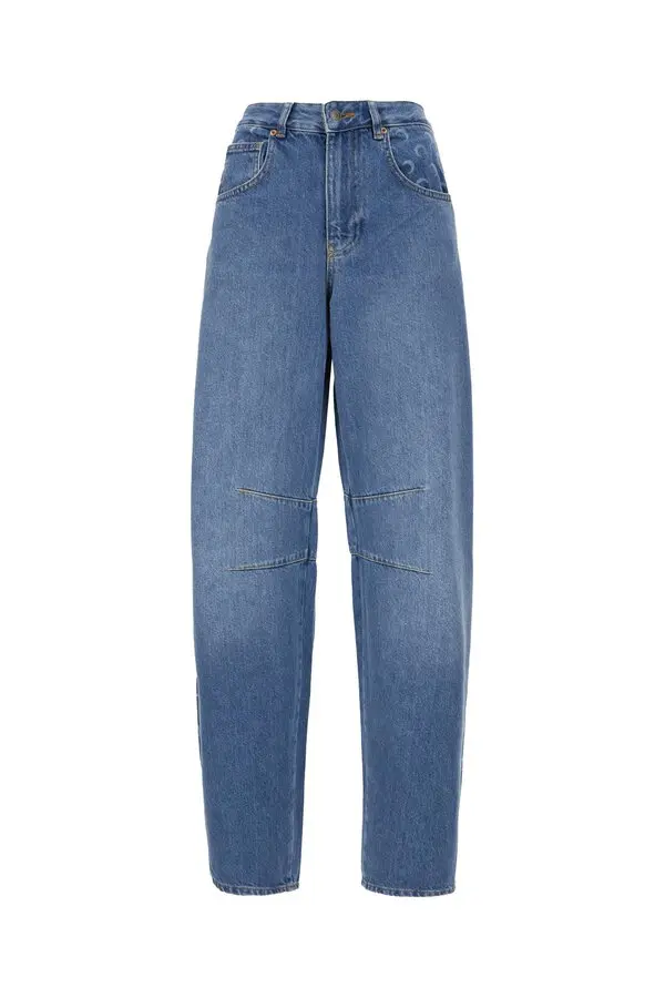 MARINE SERRE Clothing Jeans - Multicolor