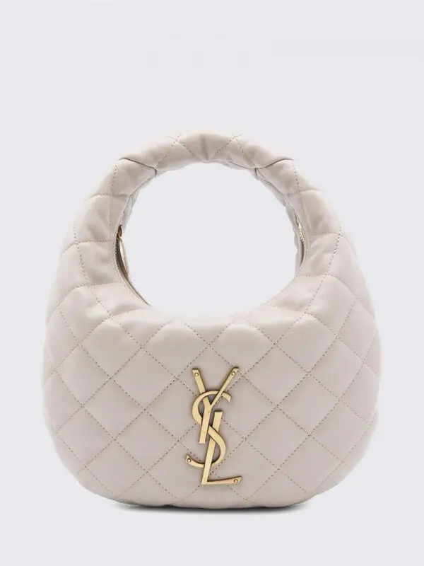 Saint Laurent Icarino Quilted Nappa Hobo Bag - Pink