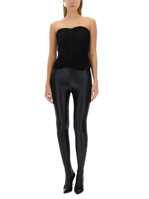 Saint Laurent Crepe Jersey Bustier