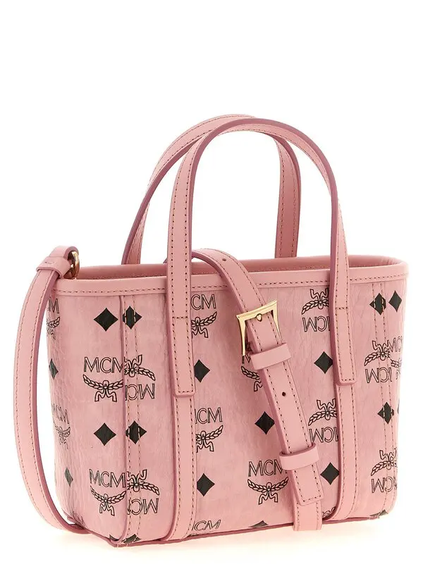 Mcm Toni' X-mini Shopping Bag - Pink