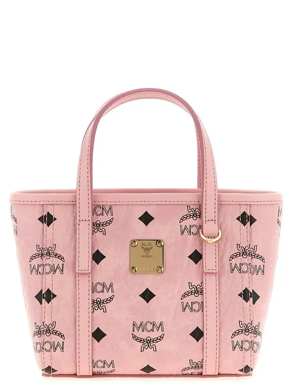 Mcm Toni X-mini Shopping Bag - Pink