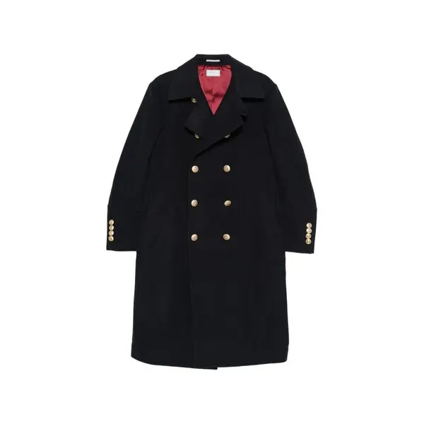 Brunello Cucinelli Coats Double Breasted Coats - Blue
