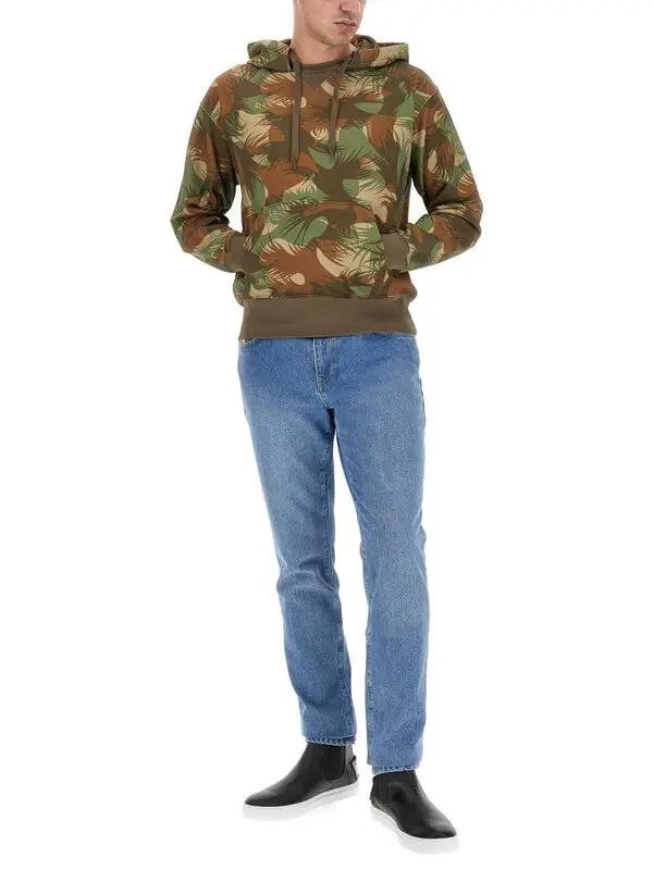 Moschino Camouflage Hooded Sweatshirt