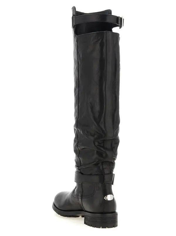 JIMMY CHOO Biker Kb Boots
