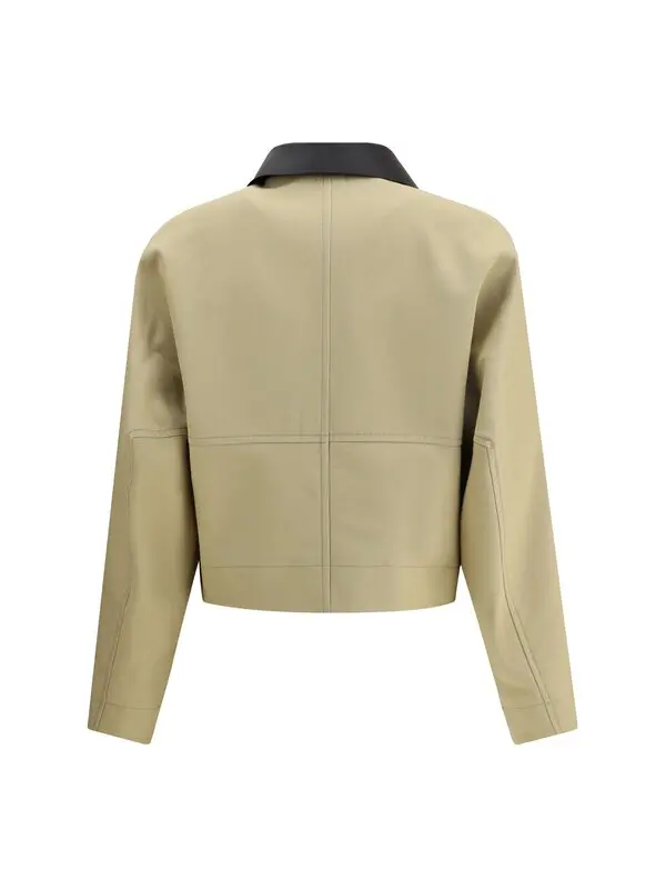 Givenchy Cropped Cotton And Wool Caban