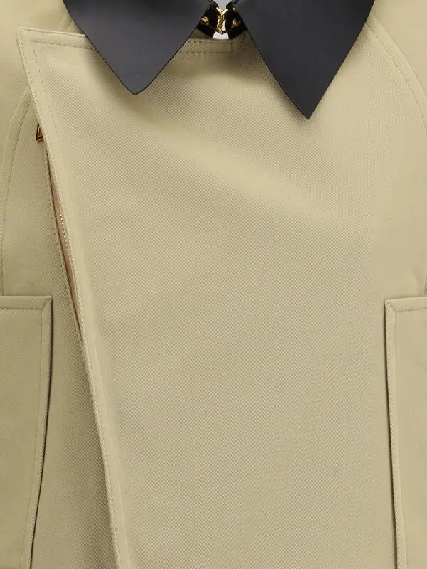 Givenchy Cropped Cotton And Wool Caban