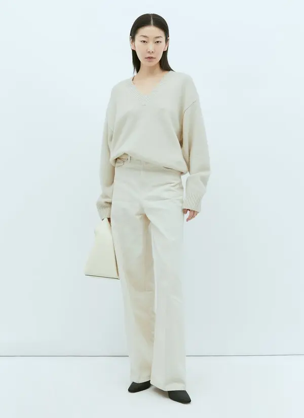 TOTEME Wide Leg Jeans