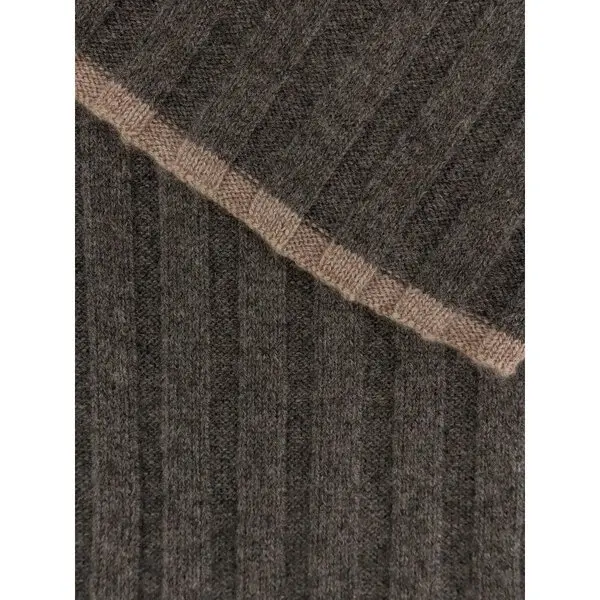 Brunello Cucinelli Grey Scarves