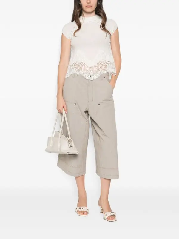 ERMANO SCERVINO Ermanno Scervino Cashmere Lace Top