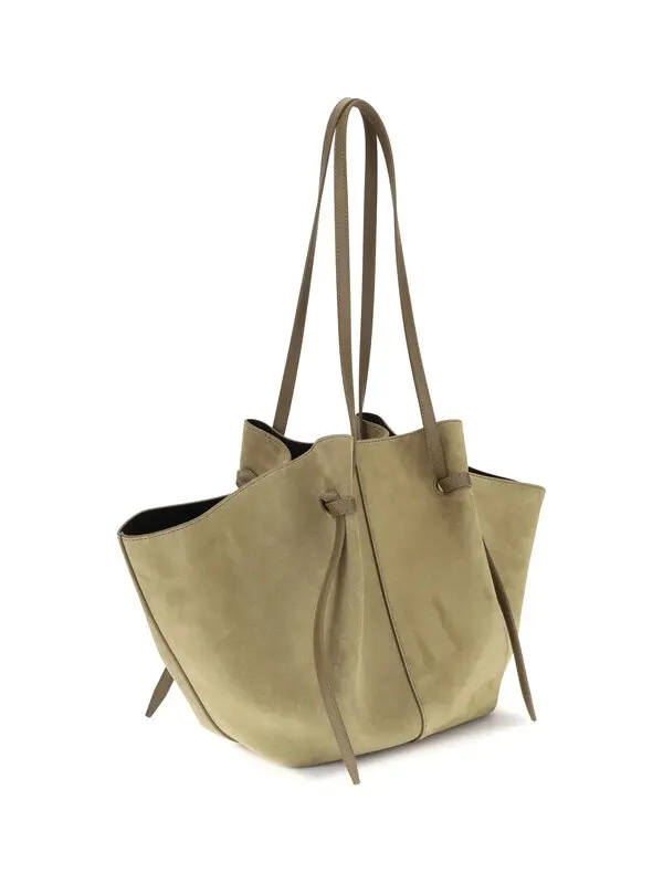 Yuzefi Suede Leather Shoulder Bag
