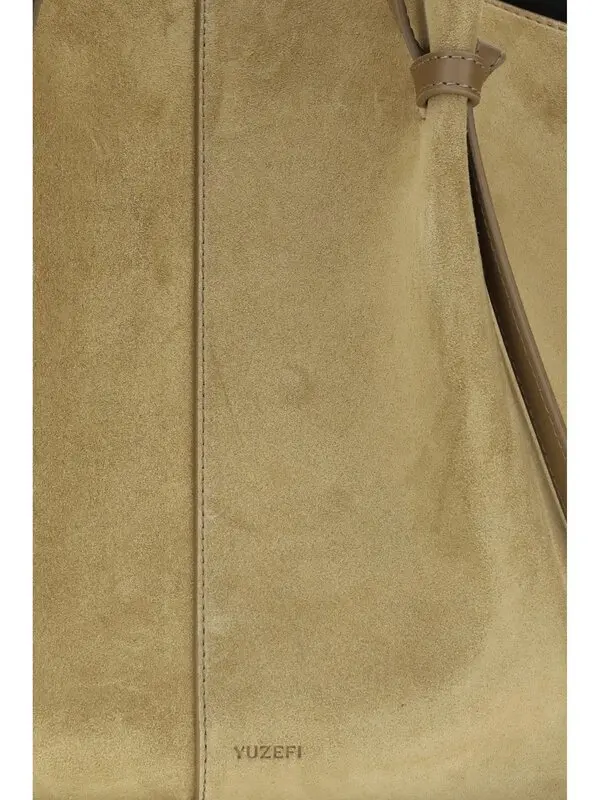 Yuzefi Suede Leather Shoulder Bag