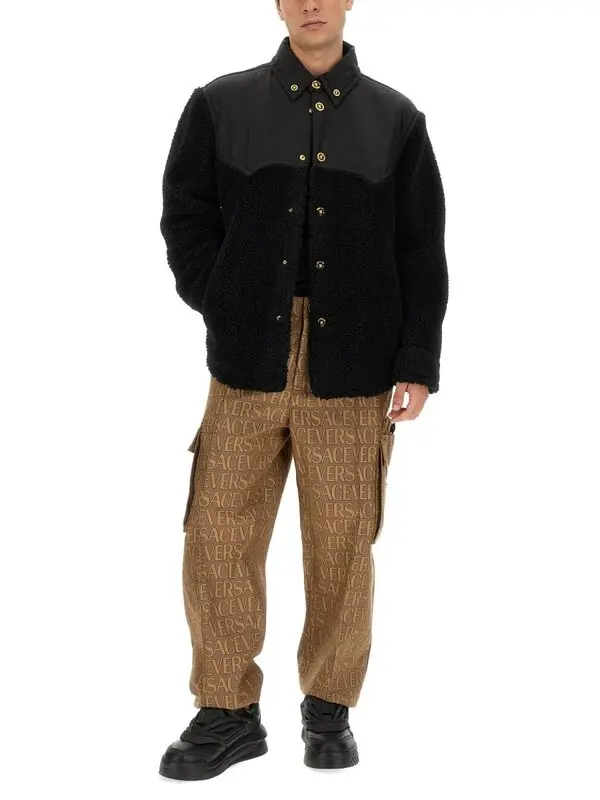 Versace Silhouette Fleece Jacket