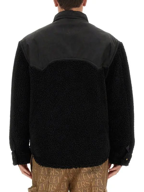 Versace Silhouette Fleece Jacket