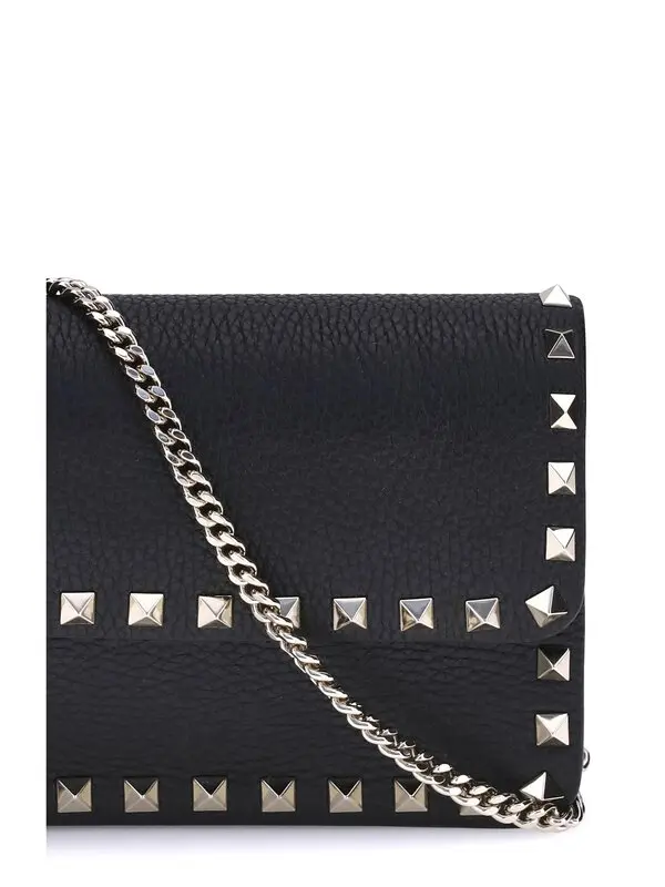 Valentino Garavani Rockstud Chain Wallet