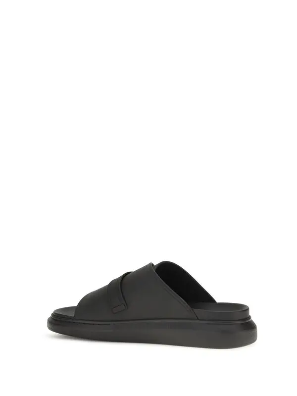 Alexander McQueen Buckle Slide Sandals