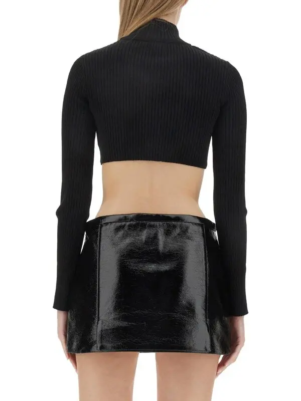 COURREGES Cropped Shirt