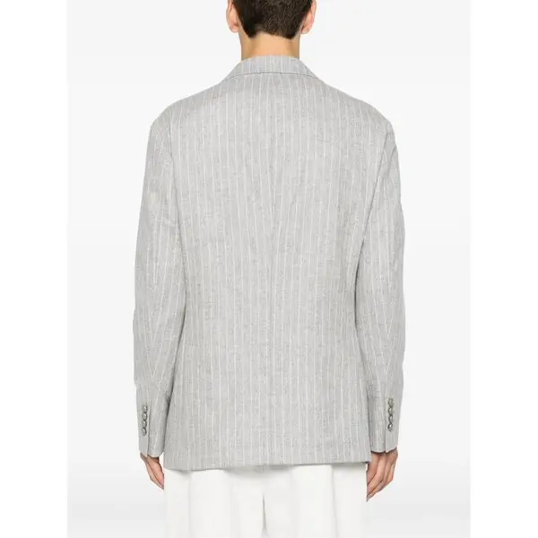 Brunello Cucinelli Grey Jackets Blazers