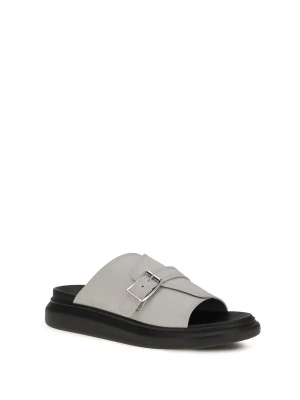 Alexander McQueen Buckle Slide Sandals