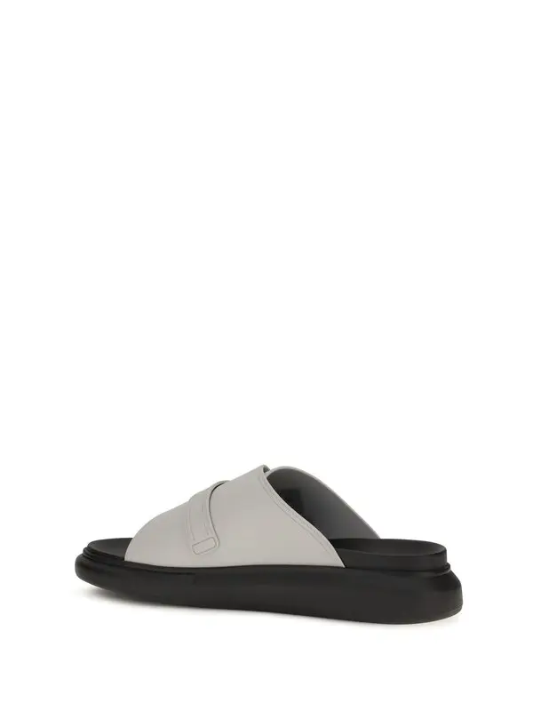 Alexander McQueen Buckle Slide Sandals