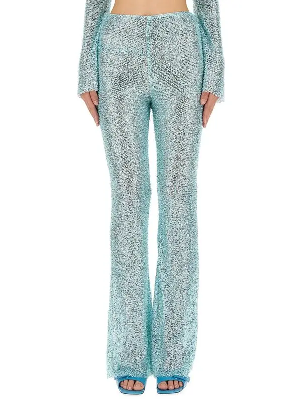 SELF-PORTRAIT Beaded Pants - Multicolor