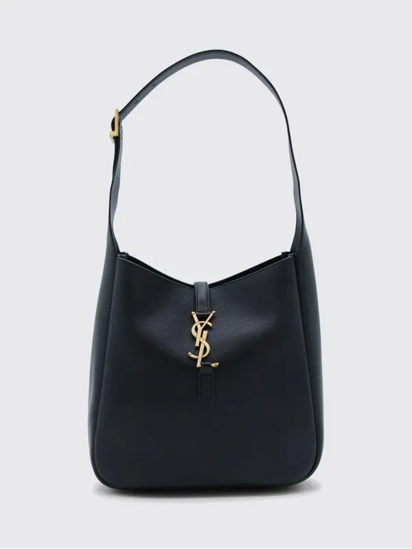Saint Laurent Le 5 À 7 Leather Bag - Black