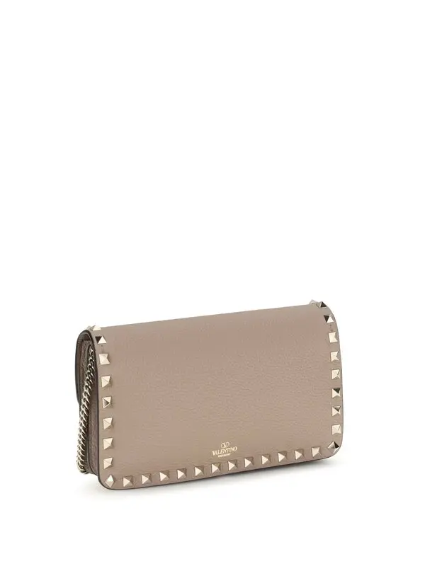 Valentino Garavani Rockstud Chain Wallet