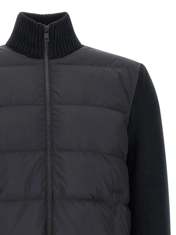 Moncler Two-material Cardigan