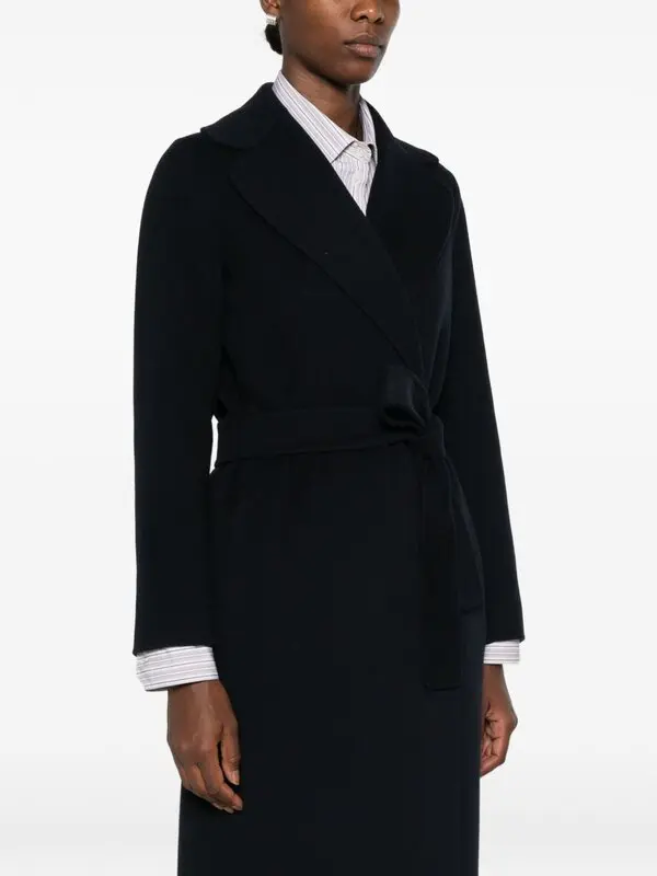 Max Mara Wool Long Coat - Multicolor