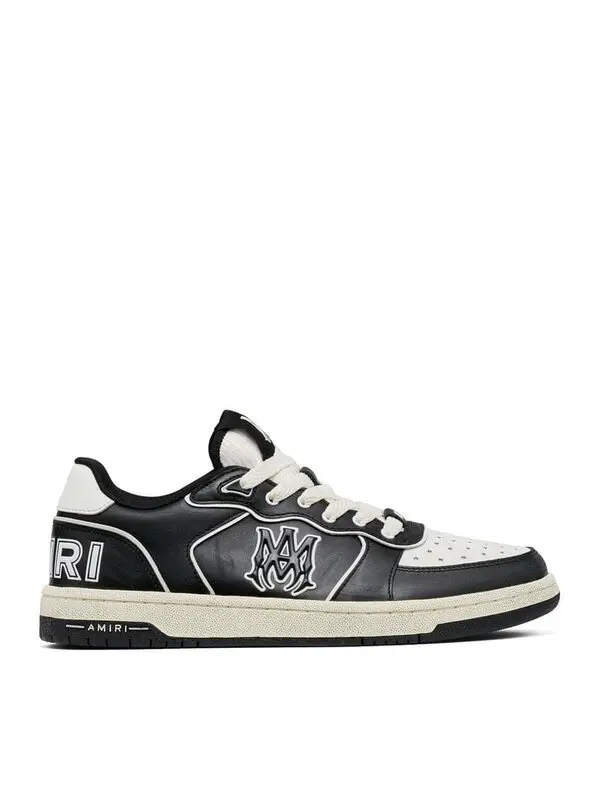 Amiri Newport Leather Sneaker - Black