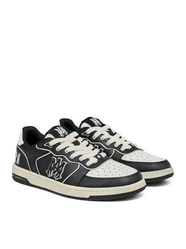 Amiri Newport Leather Sneaker - Black