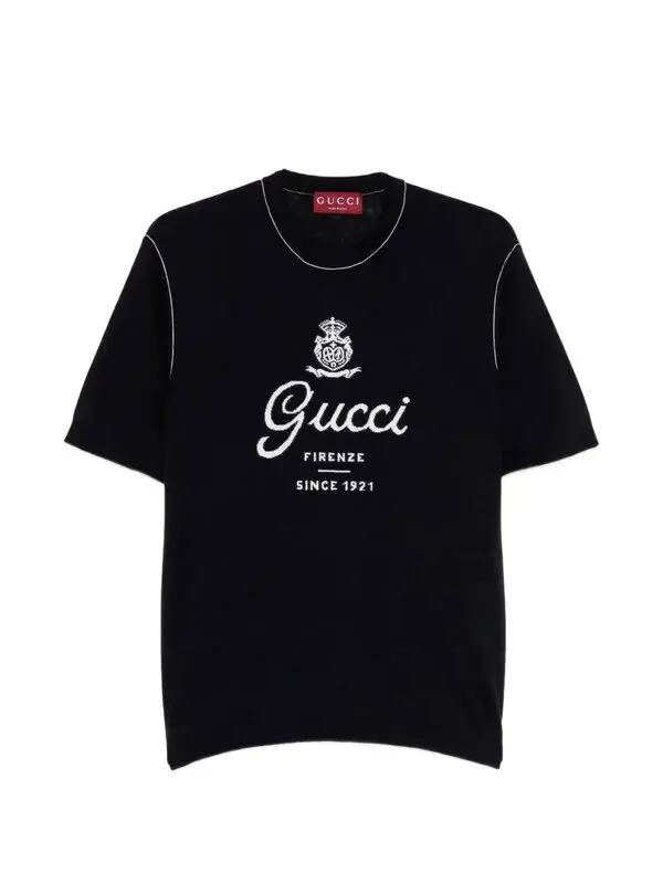 Gucci Short Sleeve Crew-neck Sweater