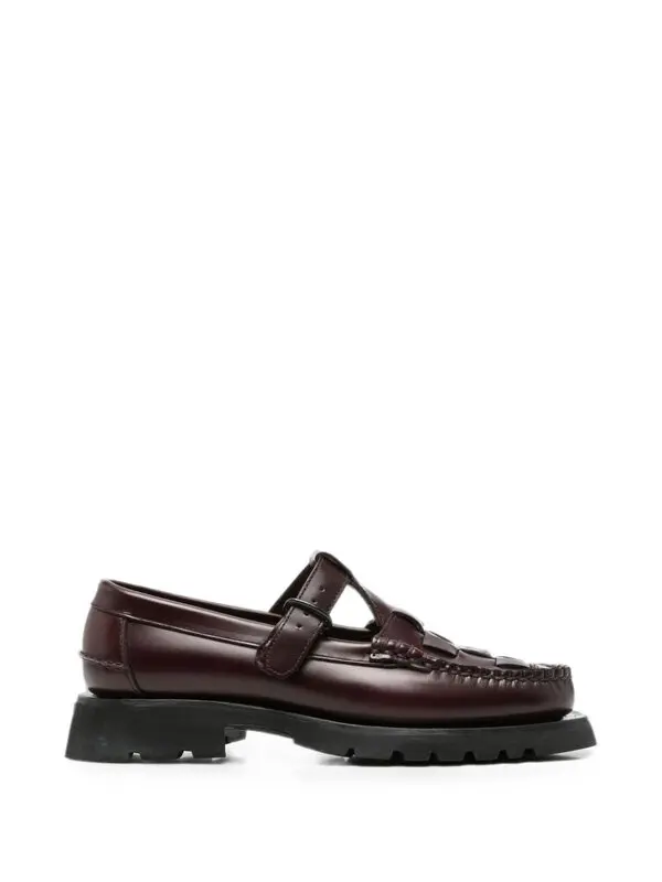 Hereu Soller Leather Loafers - Multicolor