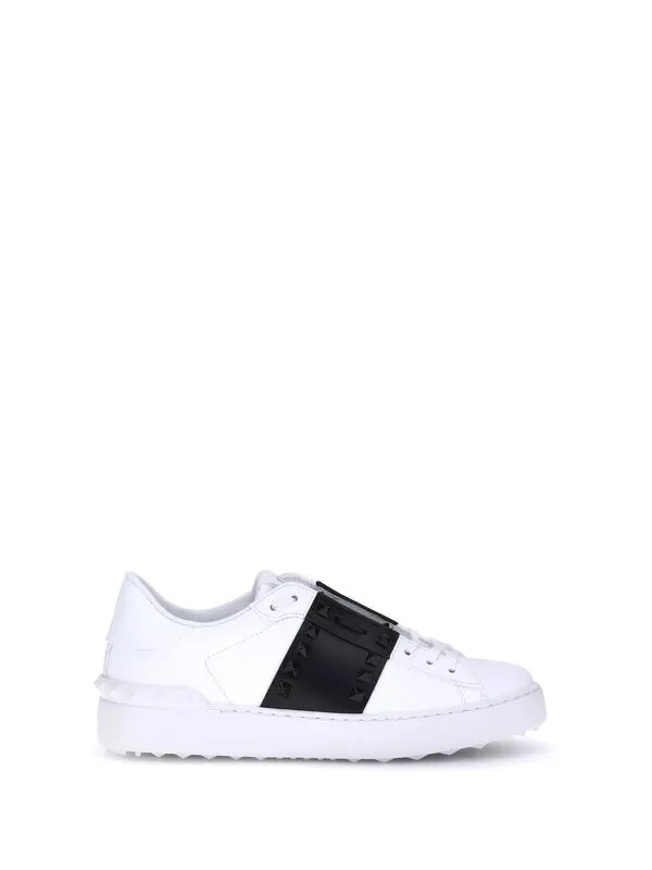 Valentino Garavani Open Rockstud Sneakers - White