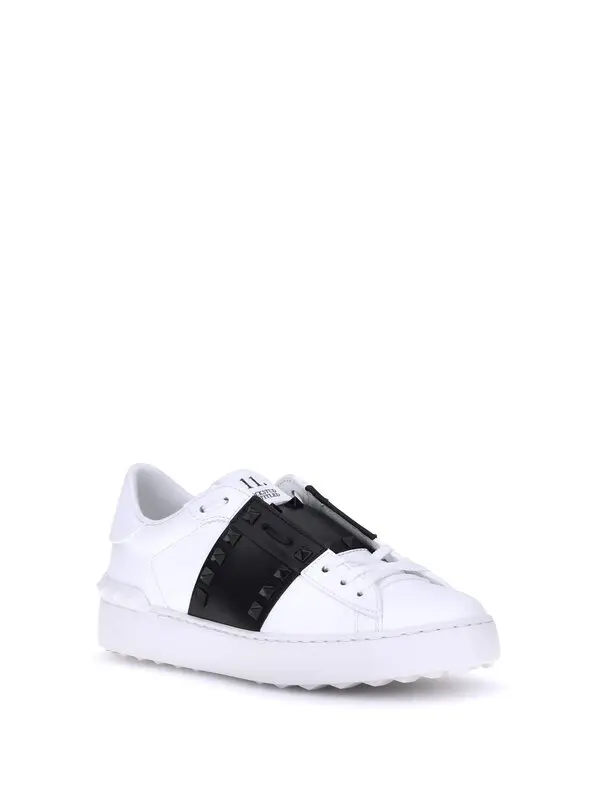 Valentino Garavani Open Rockstud Sneakers - White