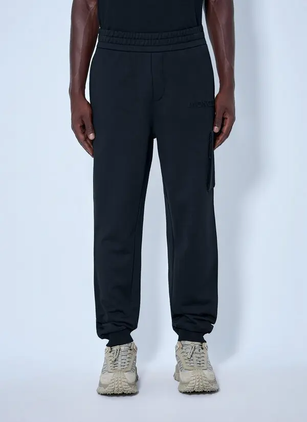 Moncler Elasticated Waistband Joggers - Black