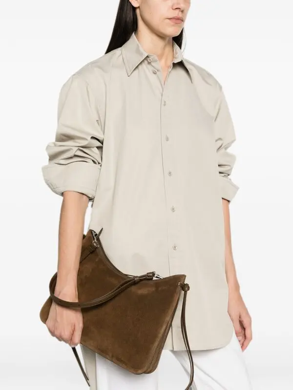 Phoebe Philo Gig Medium Leather Shoulder Bag
