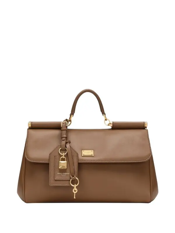 Dolce & Gabbana My Sicily Medium Soft Leather Handbag - Multicolor