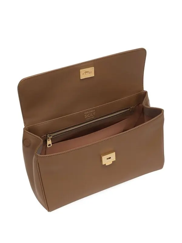 Dolce & Gabbana My Sicily Medium Soft Leather Handbag - Multicolor
