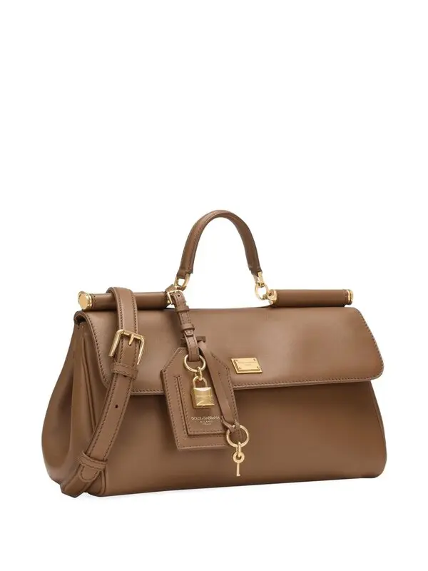 Dolce & Gabbana My Sicily Medium Soft Leather Handbag - Multicolor