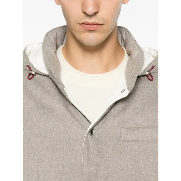 Brunello Cucinelli Grey Jackets Waistcoats & Gilets